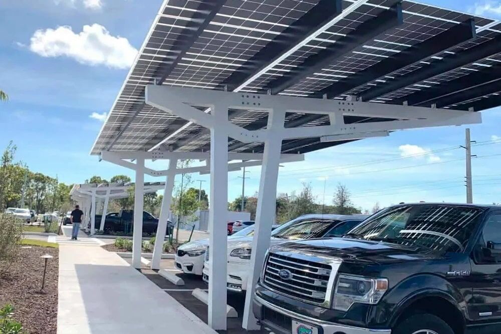 Commercial and Residential Solar Carports Installation - AeronexRenewable