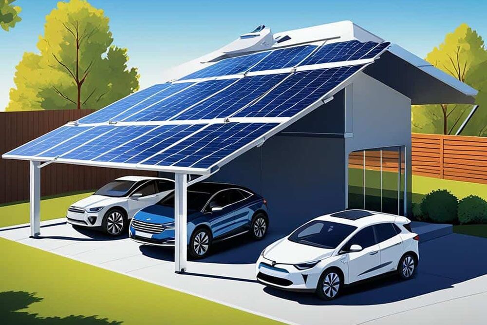 Commercial and Residential Solar Carports Installation - AeronexRenewable